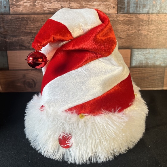 Dan Dee | Holiday | Dan Dee Animated Santa Hat Christmas Musical Lights ...